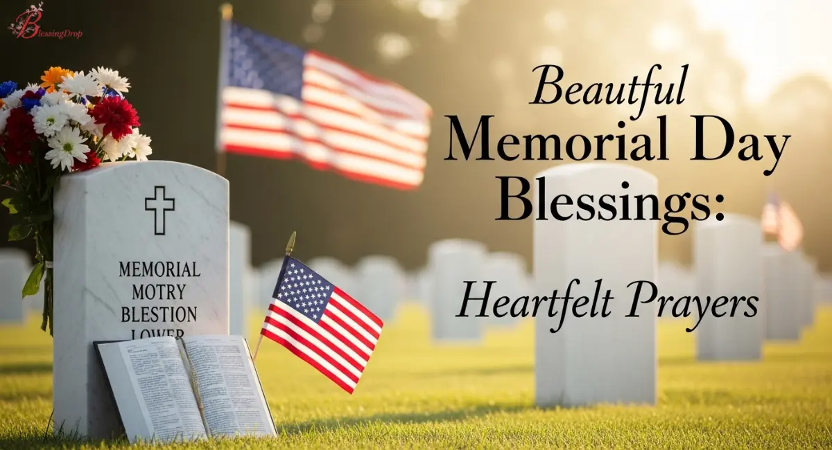 Beautiful Memorial Day Blessings: Heartfelt Prayers,Quotes