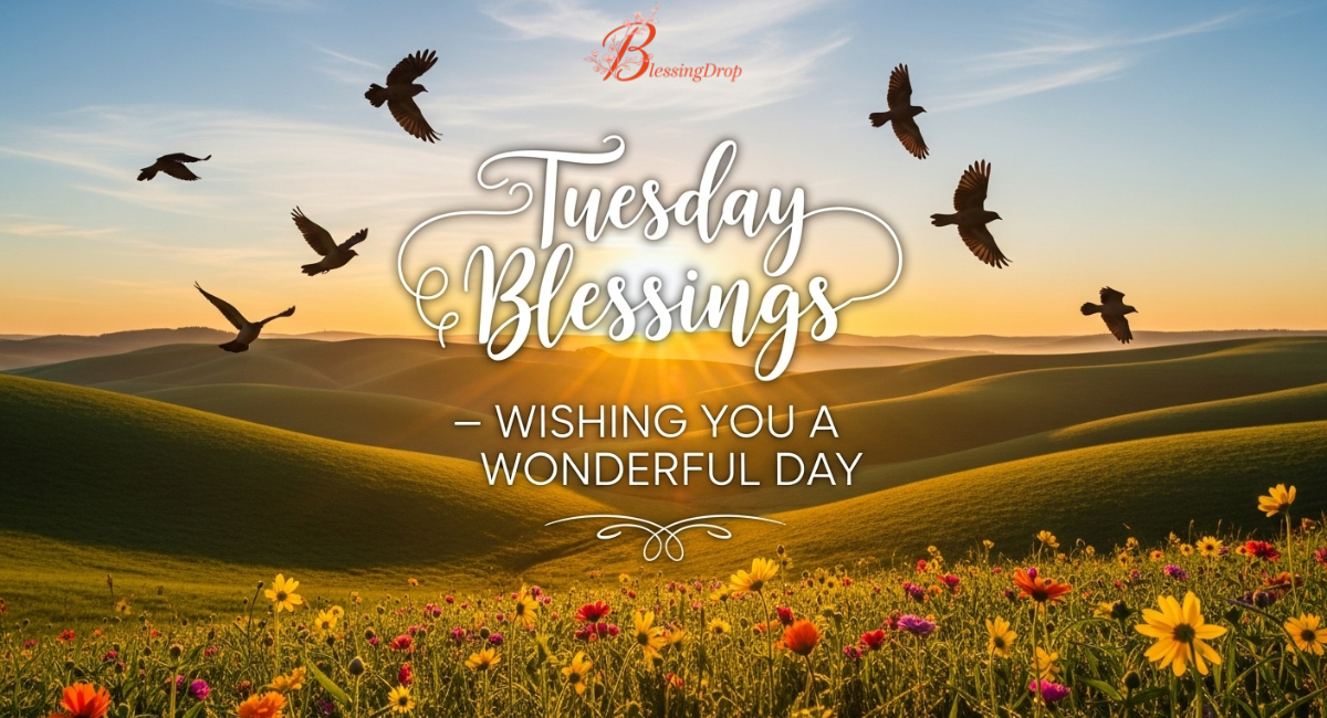 20+ Tuesday Blessings for a Wonderful Day - Blessingdrop